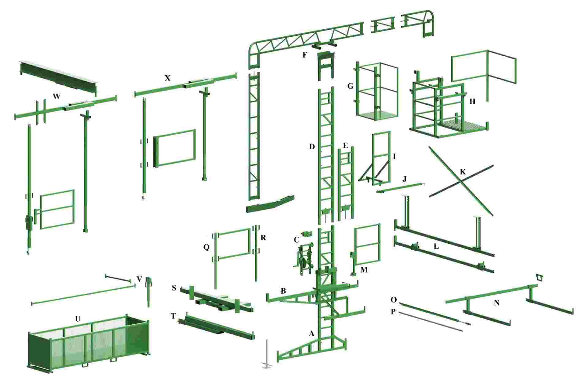 Wall Tie-in Bracket 10 lbs | ERECTORMASTERS